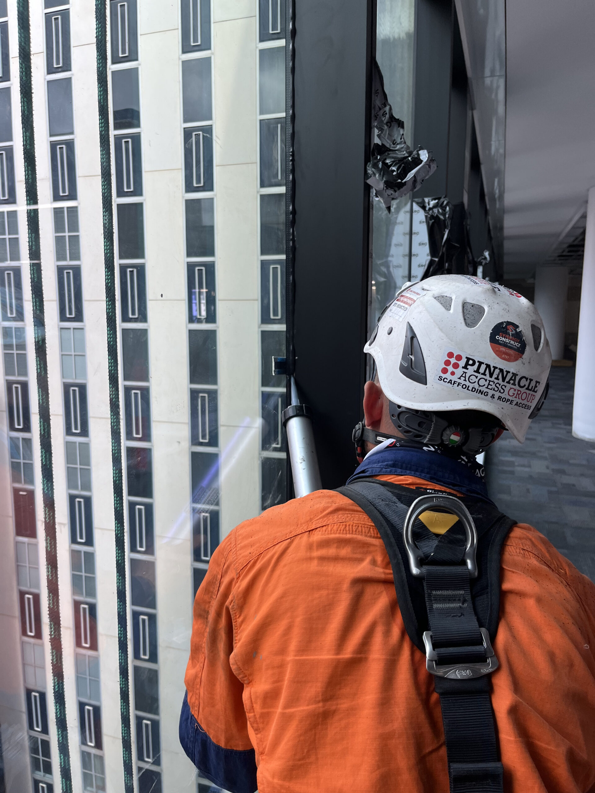 Structural caulking & waterproofing - Pinnacle Rope Access