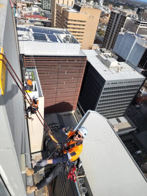 Painting & Coating Membranes - Pinnacle Rope Access