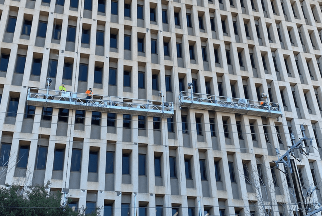 Swing Stages - Pinnacle Scaffolding